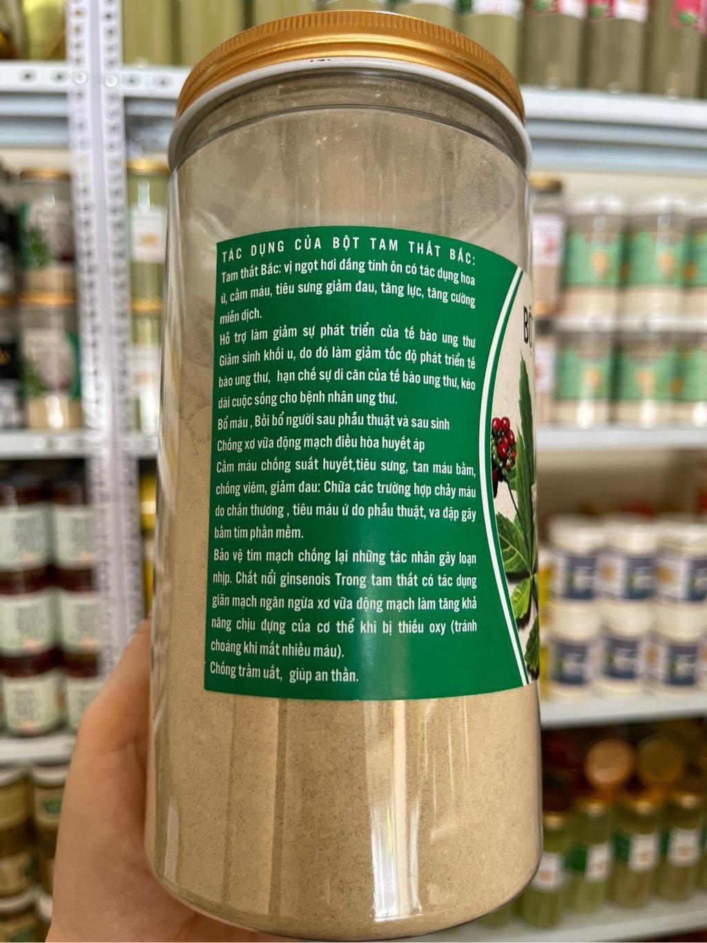 Công Dụng Và Cách Dùng Bột Tam Thất (50-52củ/kg) - Cửa Hàng Tây Bắc ...